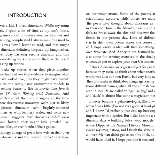 Dragons of The Prime: Poems about Dinosaurs – Seumpama