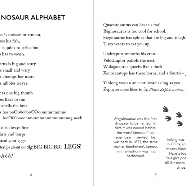 Dragons of The Prime: Poems about Dinosaurs – Seumpama