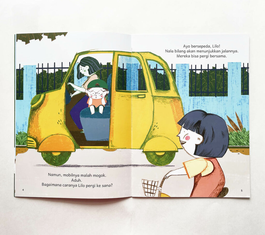 Ayo Bersepeda, Lilo! – Seumpama
